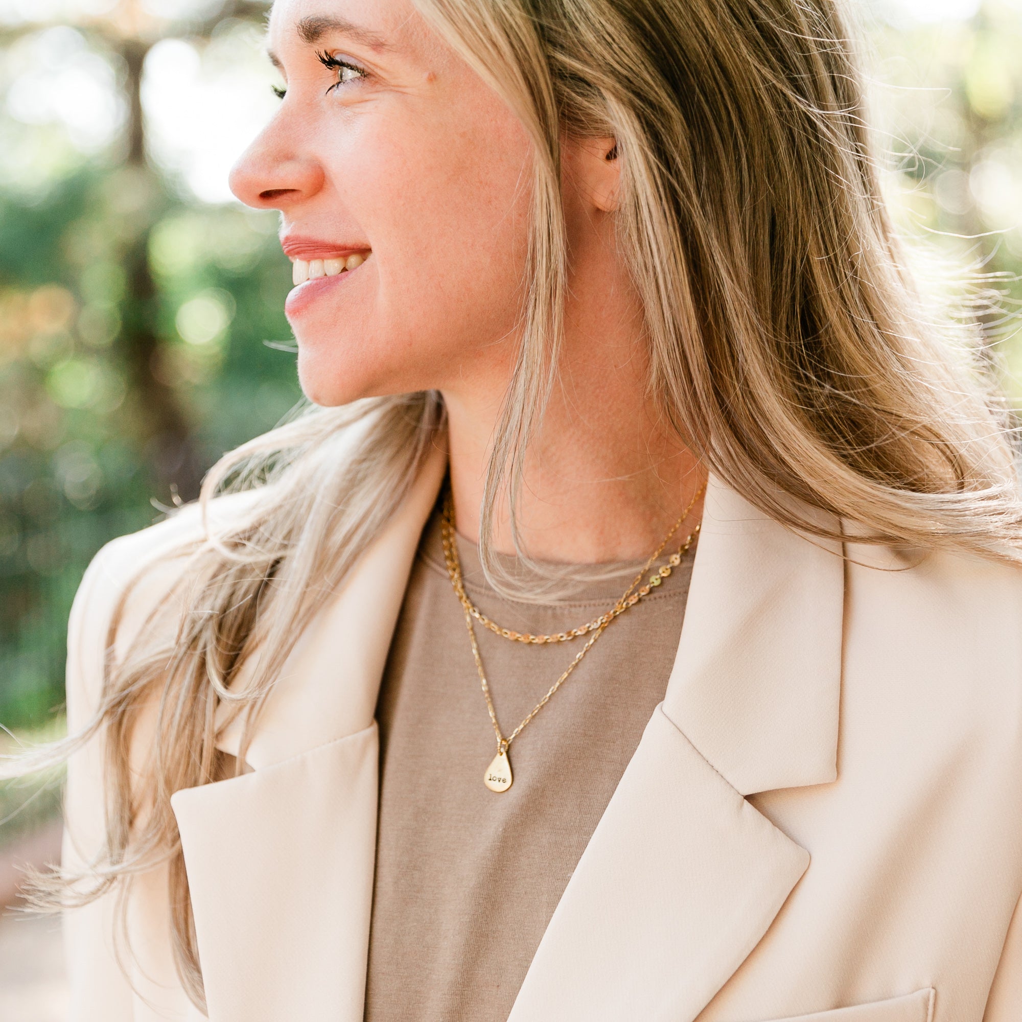 Lydia Layered Necklace - Gold – The Crowning Jewels