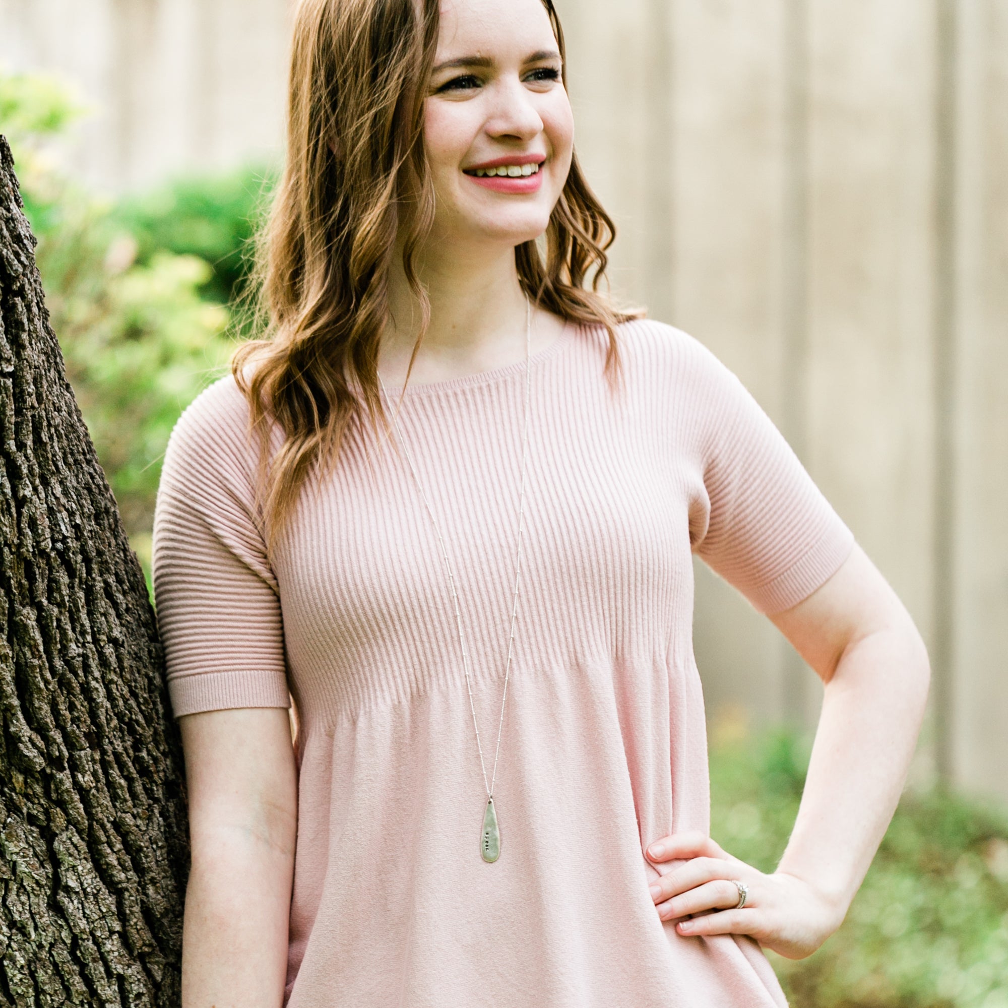 Heaven Inspired Eleasa Necklace - Silver – The Crowning Jewels